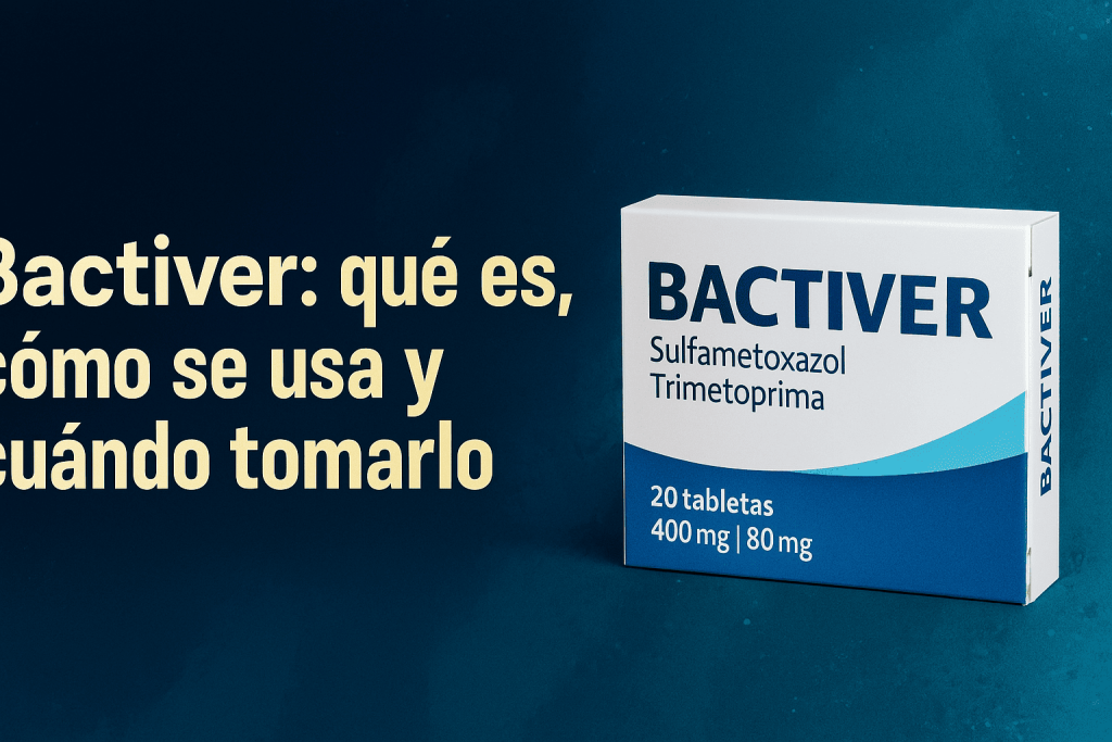 Bactiver: ¿Para qué sirve? Antibiótico para garganta y más